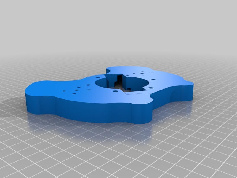 Free 3D file Back plate for the amstudio GT Racing wheel 🔙・3D printing ...