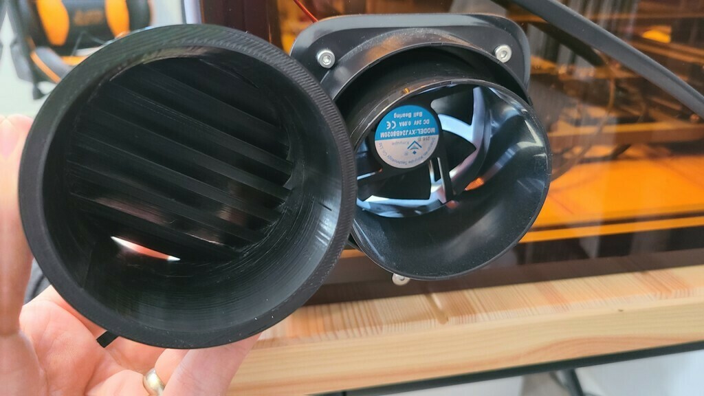 Free STL file Snapmaker 2.0 Enclousre Fan Baffle 🧞‍♂️・3D printable ...