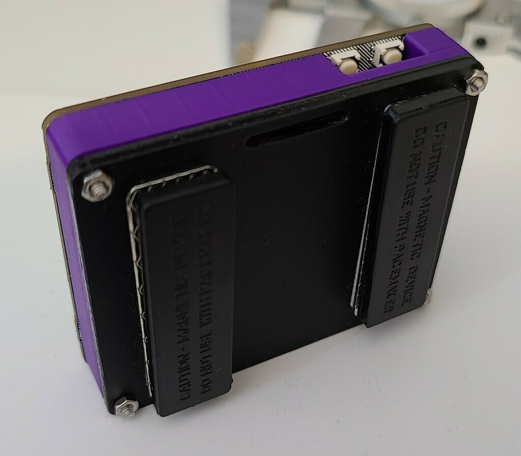 Free STL file Pimoroni Tufty 2040 Badge Spacer & Blackplate 📛・3D ...