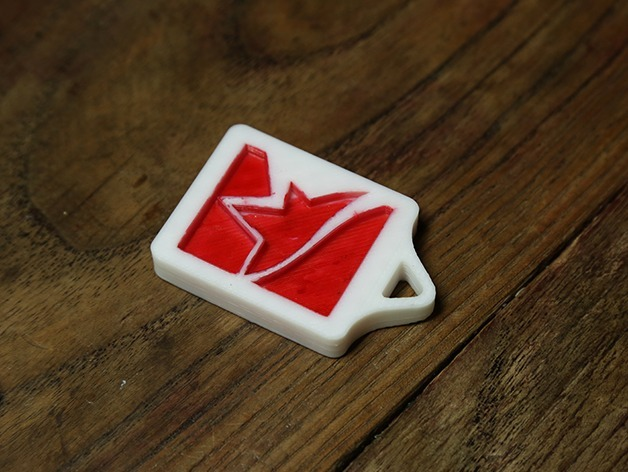 Free 3D file Mirror's Edge Symbol 🎒・3D print design to download・Cults