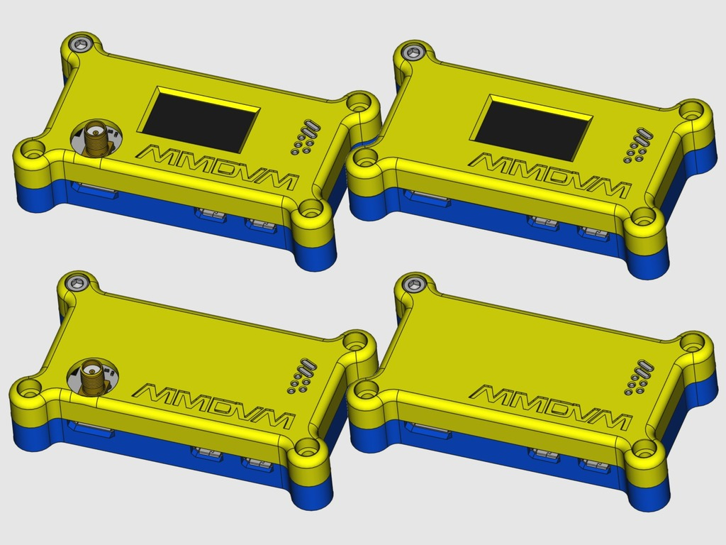 Free 3D file MMDVM_HS_Hat Enclosure 🔌・3D printer model to download・Cults