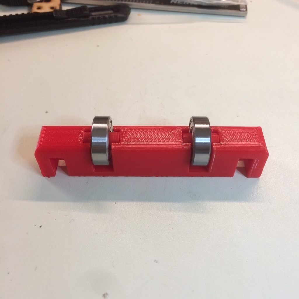 Free 3D file Pretty Good Filament Roller with Ball Bearings for ...