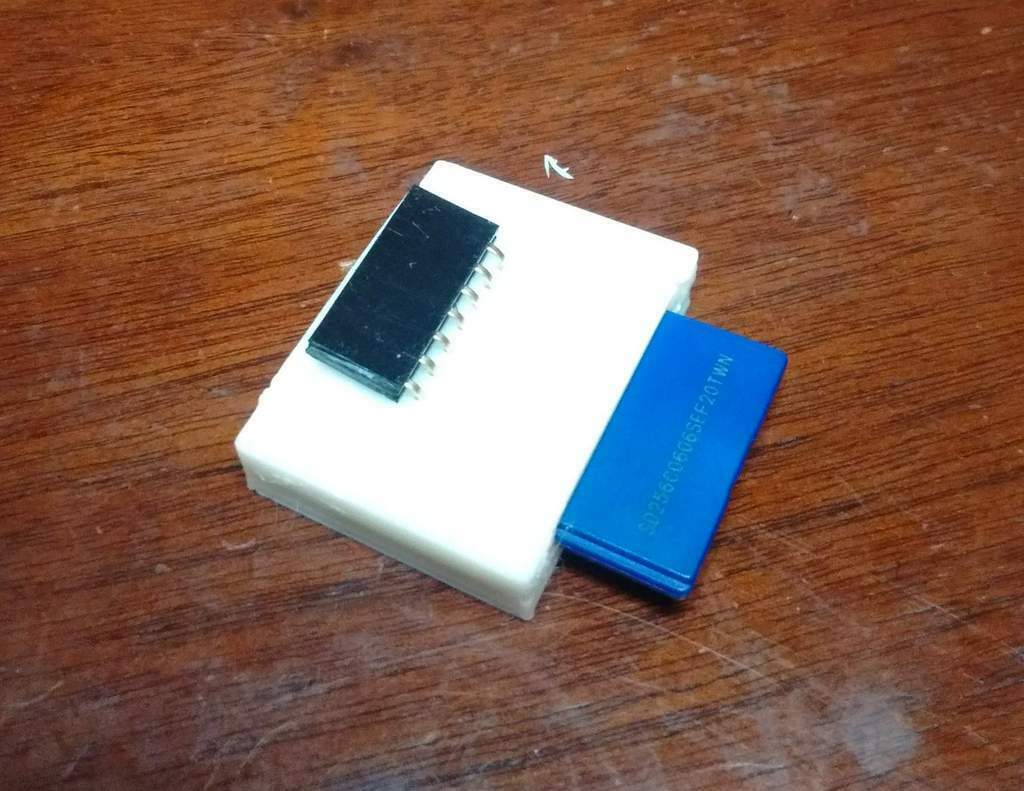 Free 3D file SD Card Socket (Full-Size) for Hobby Electronics 🔌・Object ...