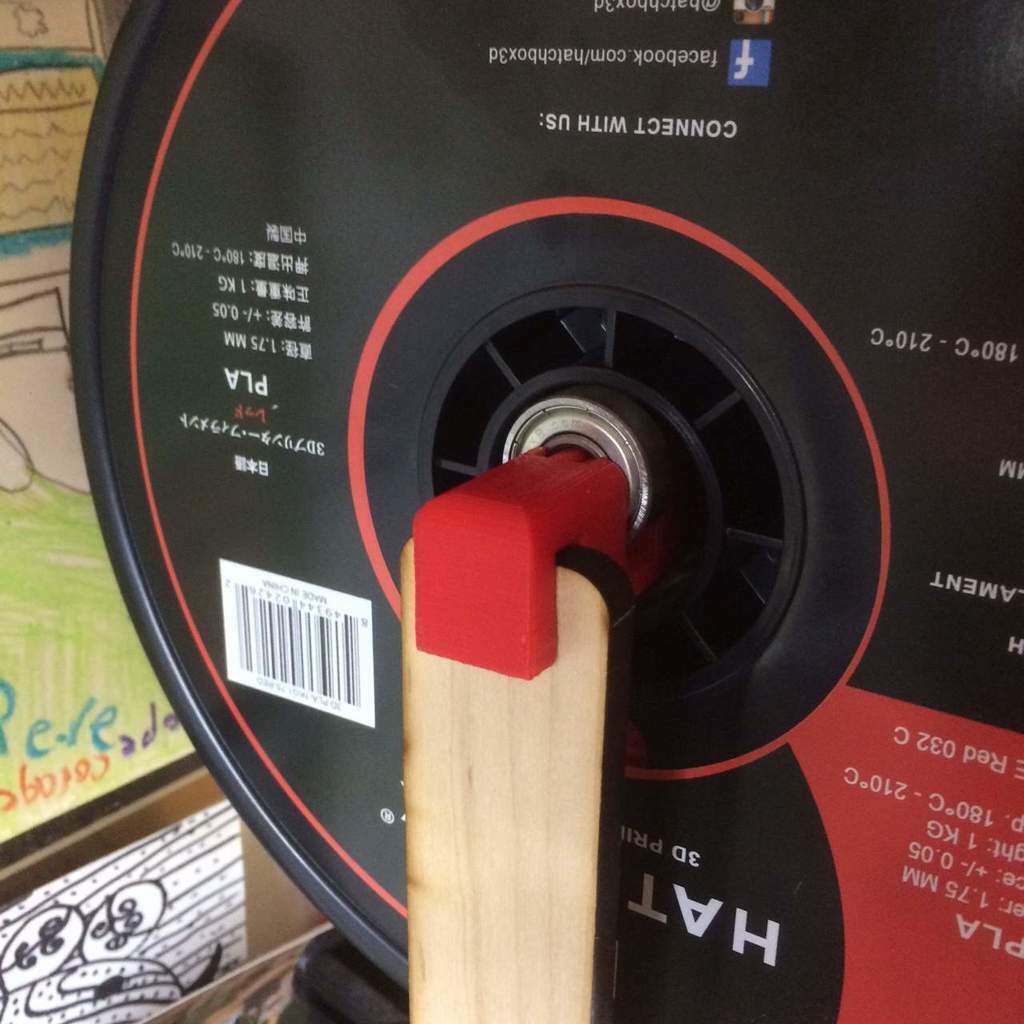 Free 3D file Pretty Good Filament Roller with Ball Bearings for ...