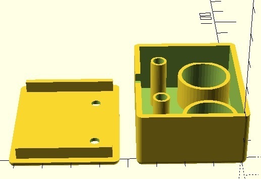 Free 3D file HC-SR04 sensor case 🧑‍🔧・3D printer model to download・Cults