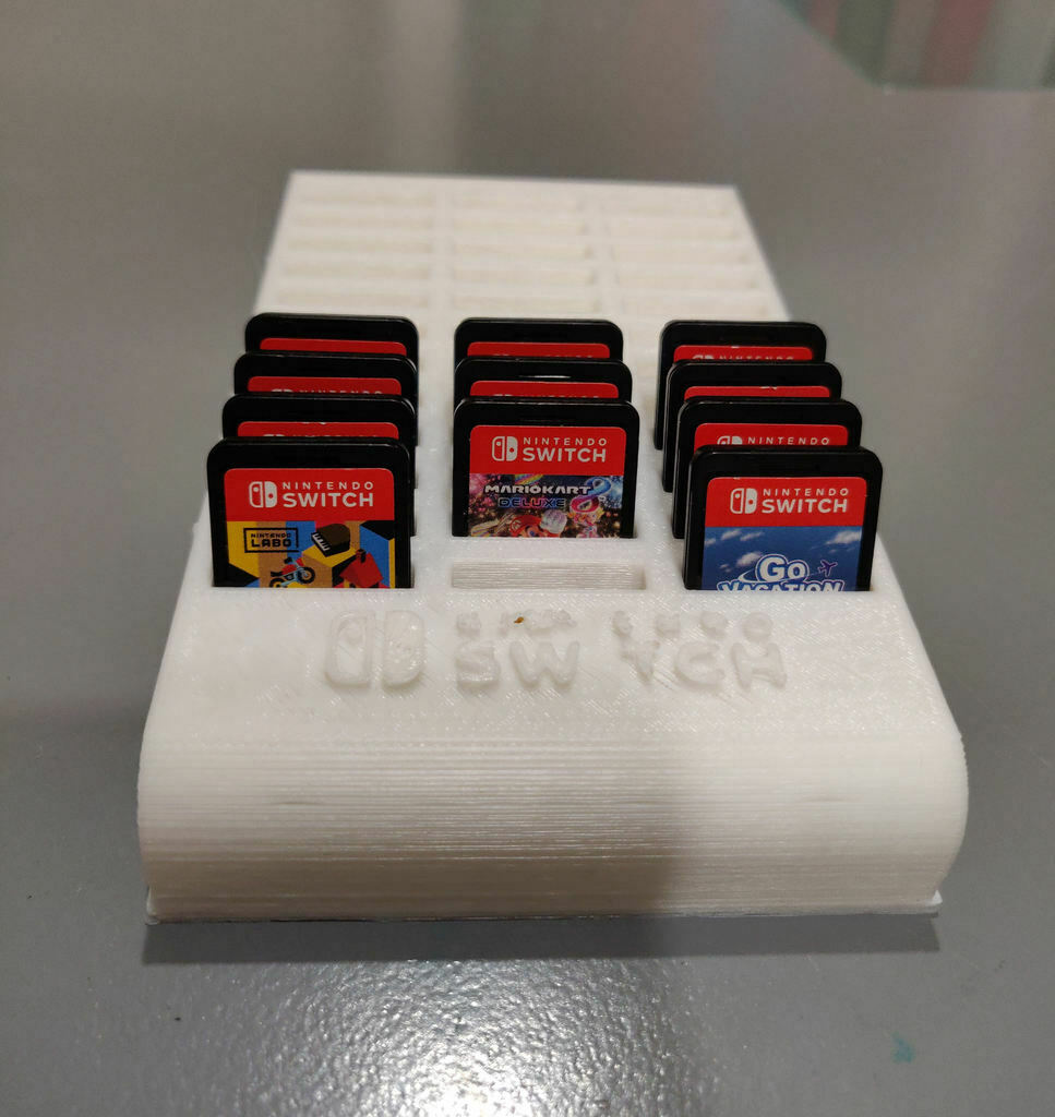 Free 3D file Big collection Nintendo Switch cartridge holder 🎮・Template to download and 3D print ...