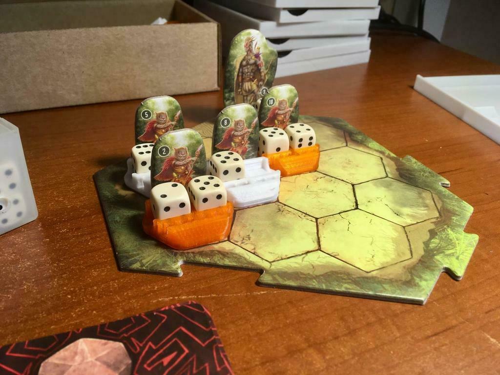 Free 3D file Gloomhaven Standee with Hex base 🎲・3D printing template to ...