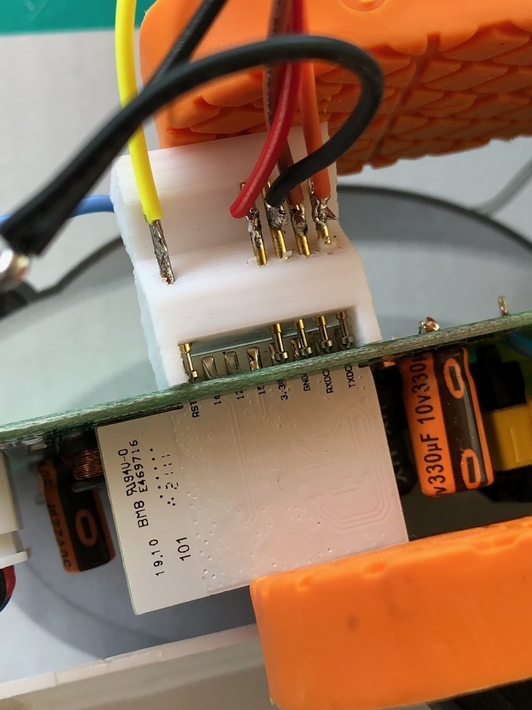 Free 3D file TYWE5P Pogo Pin Flashing Adapter 🧷・3D print object to ...