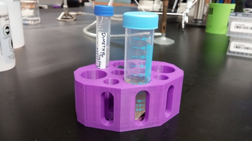 Free 3D file Combination 15 & 50 mL Tube Rack - New Version 🆕・3D ...