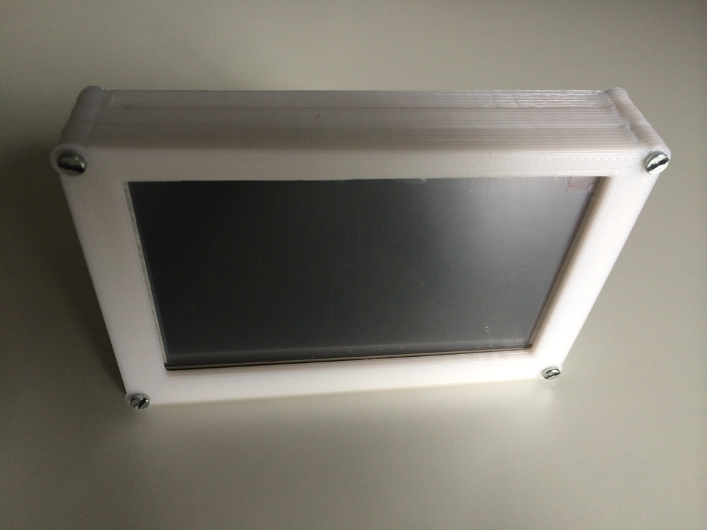 Free 3D file 5" 800x480 HDMI Display shell 🐚・Model to download and 3D ...