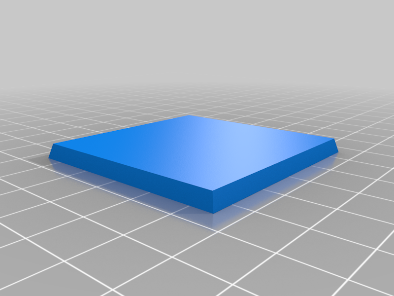 Free STL file Square Bases for Miniature Wargaming 🟪・Design to download ...