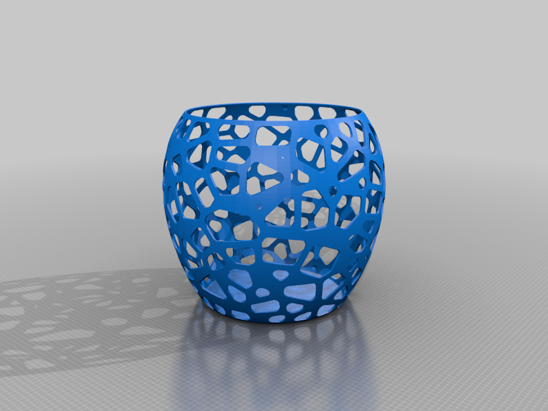 Free STL file Voronoi Basket and other things 🧺・3D printing template to ...