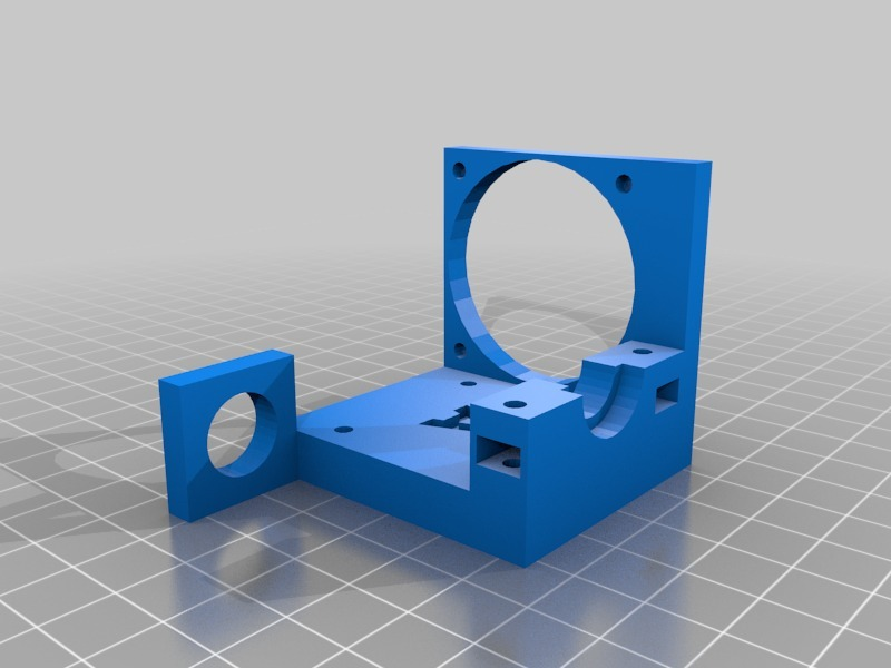 Free 3D file HOT END SUPPORT - I3 With inductive sensor 🥵・3D printable ...