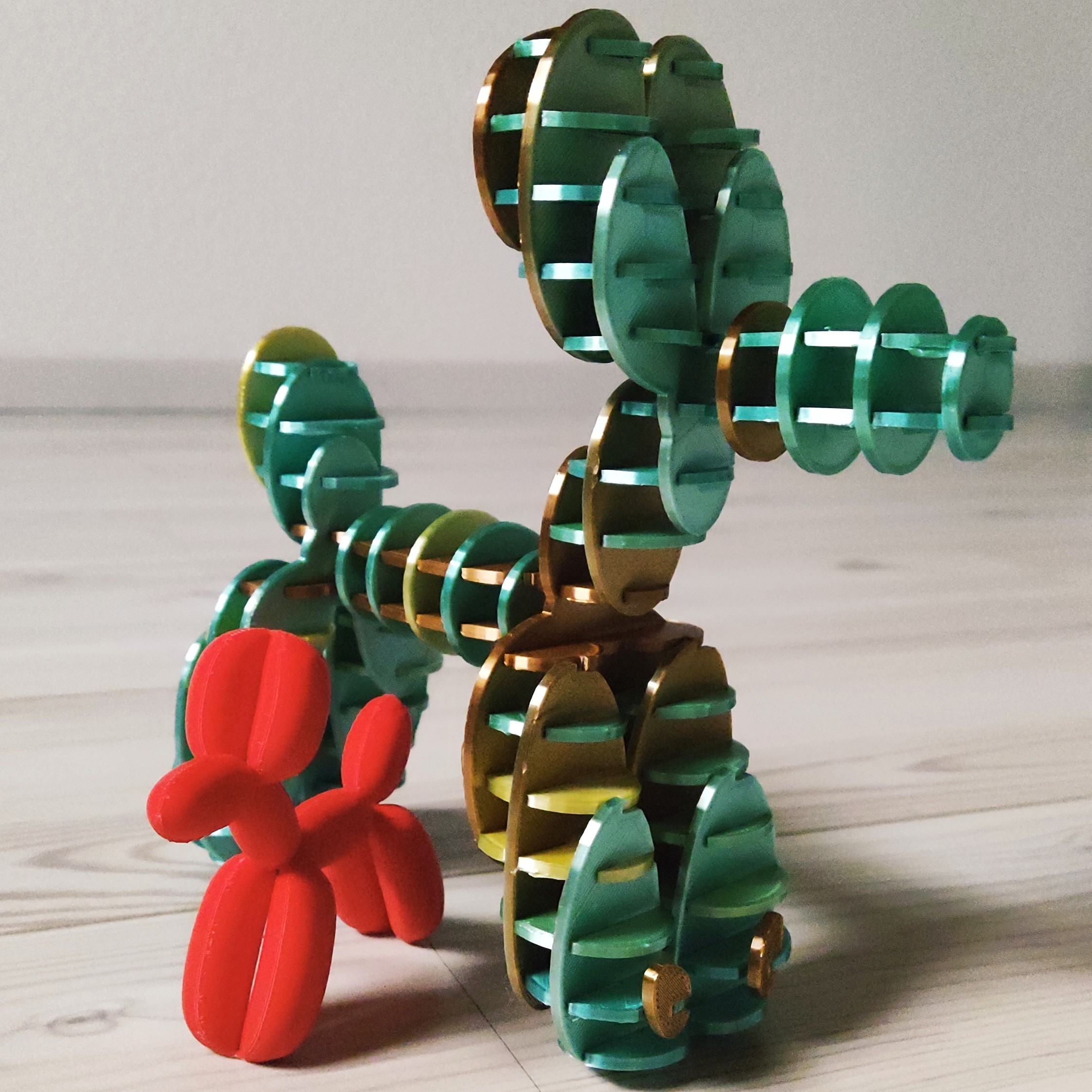 OBJ file Balloon dog 🎈・3D printer design to download・Cults