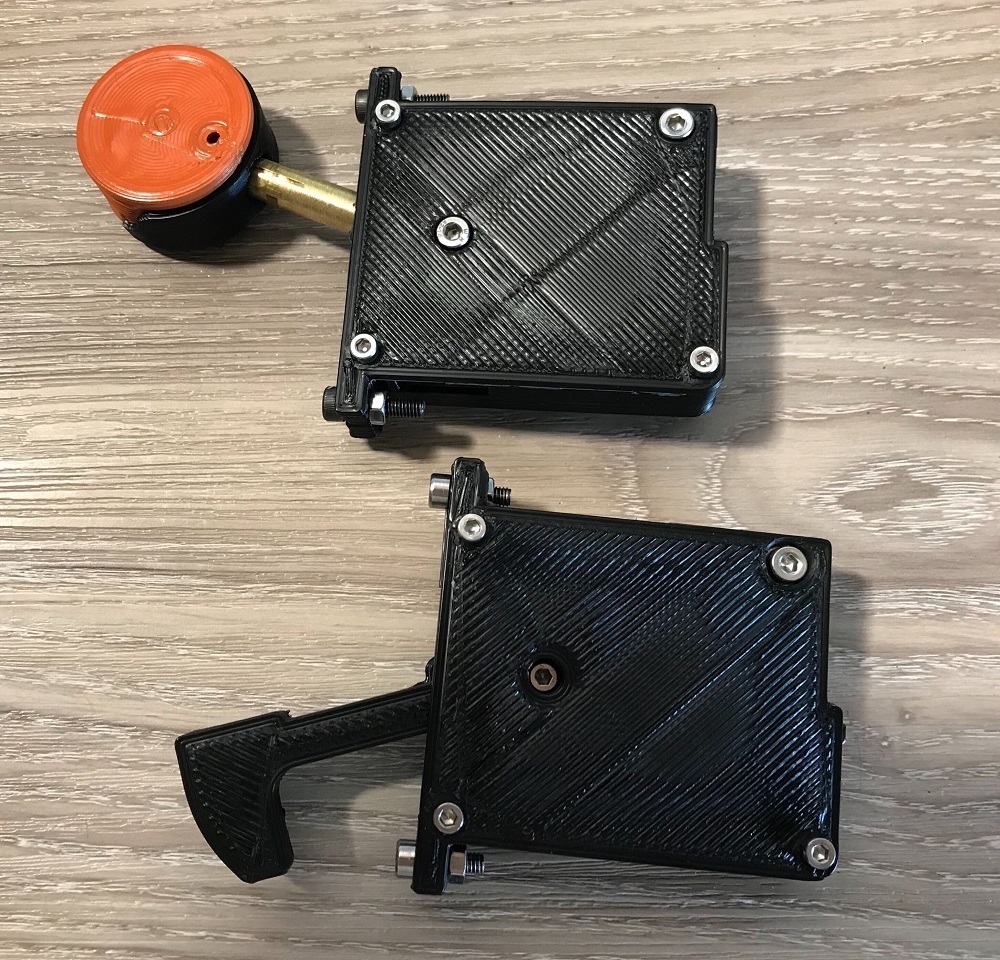 Archivo 3D gratis Impresión 3D Tren de aterrizaje y palanca de gancho ...