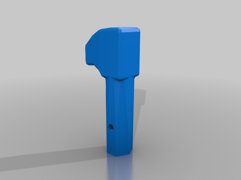 Free 3D file 3D Printing Landing gear & Hook lever for flight sim 🛬 ...