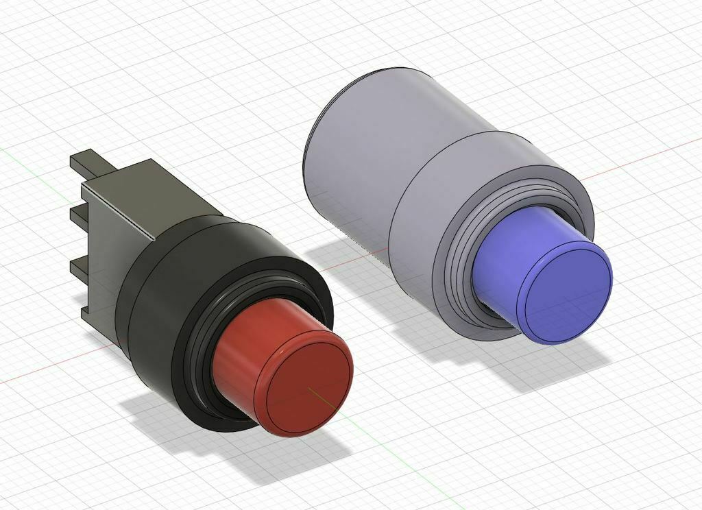 Archivo 3D gratis Réplica del pulsador OTTO P1-1 🔌・Modelo para ...