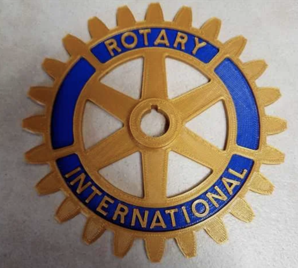 Descargar archivo STL gratis Símbolo de Rotary International ...