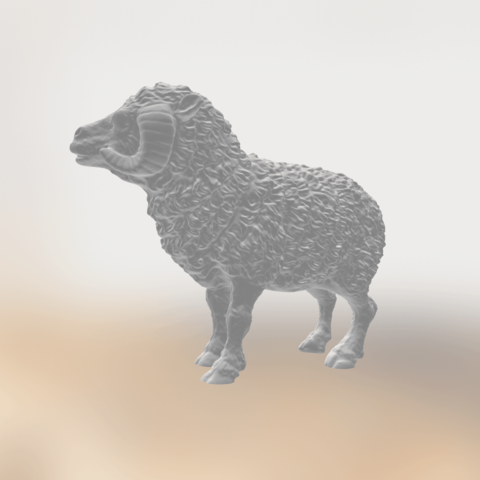 Download free STL file Sheep • 3D printer model ・ Cults