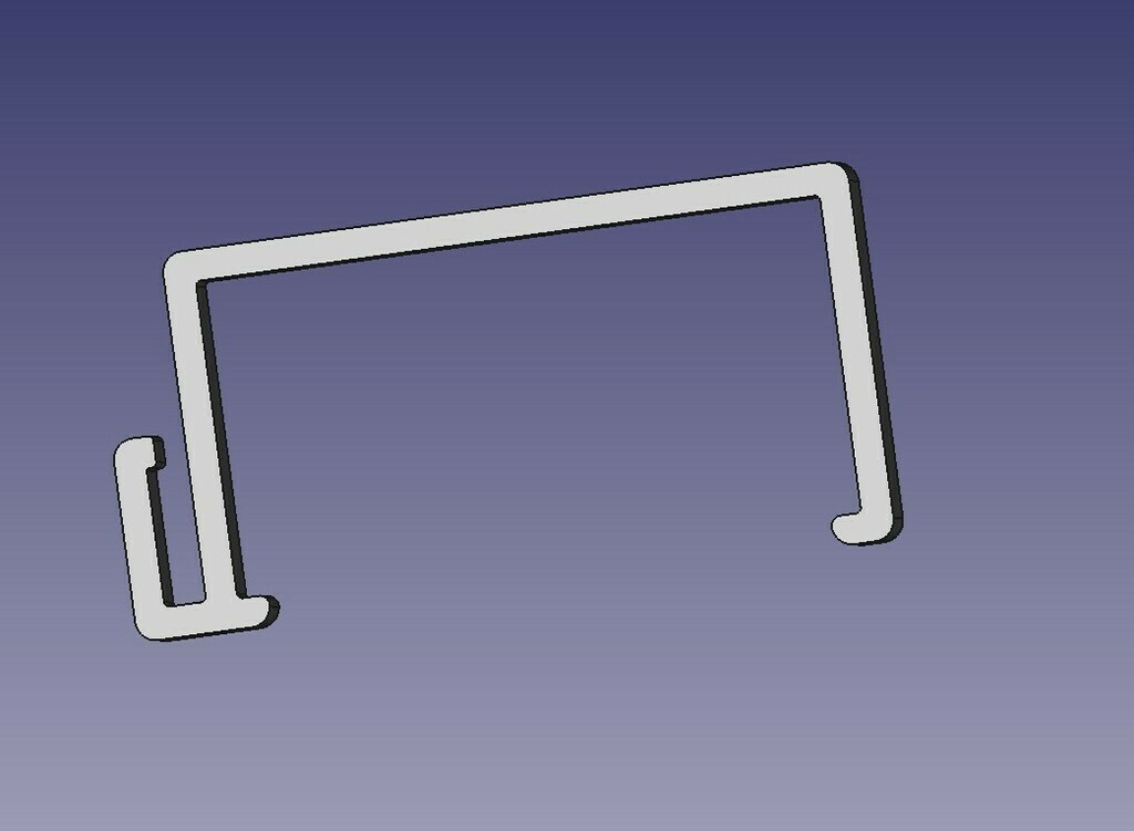 Free 3D file RGB LED strip holder 🪞・3D printer design to download・Cults