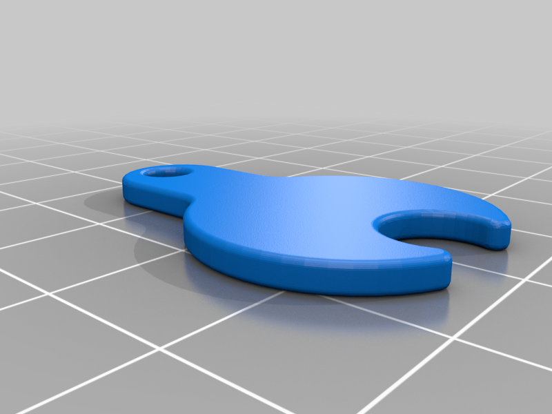 Free 3D file Magnetic key holder and shopping trolley token 2 in 1 tool ...