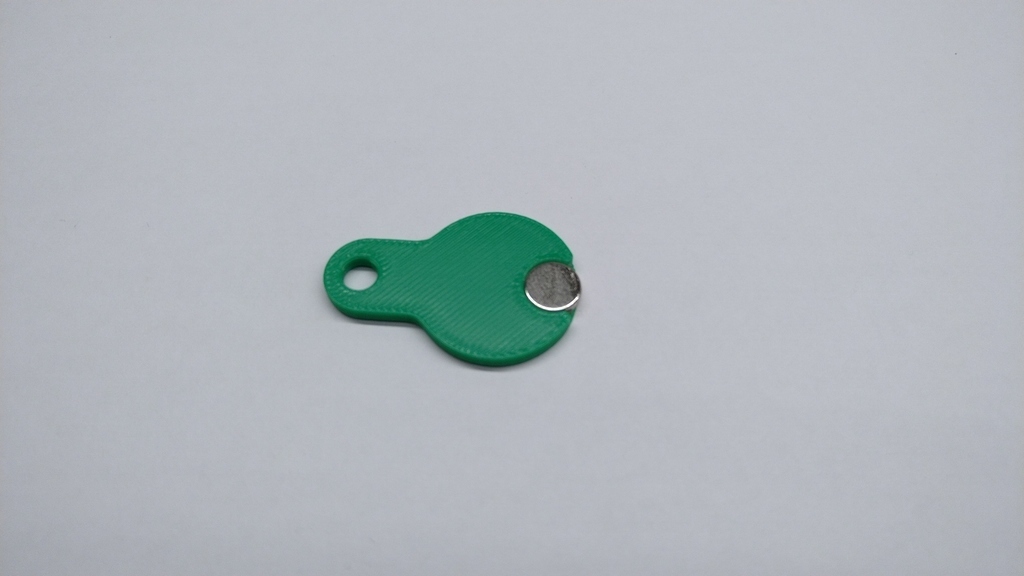 Free 3D file Magnetic key holder and trolley token V1.2 🧲・3D printing ...