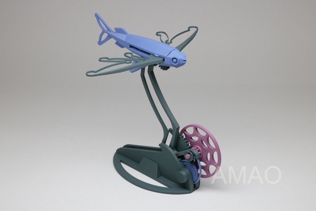 Free STL file Flying Fish 🐠・3D printer model to download・Cults