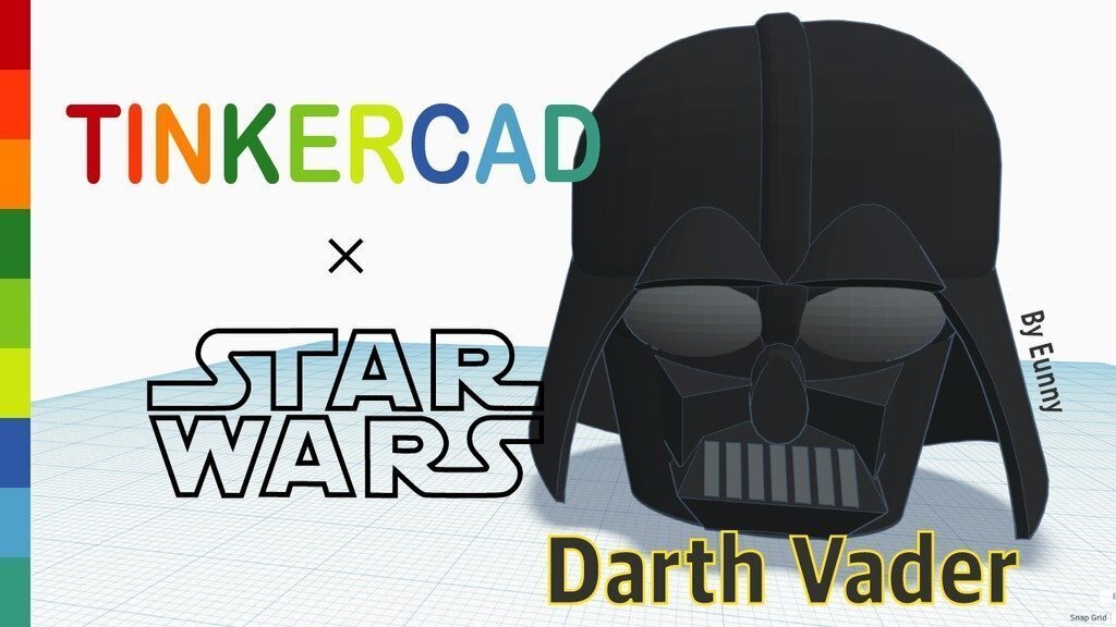 Fichier STL gratuit Dark Vador simple avec Tinkercad・Objet pour ...