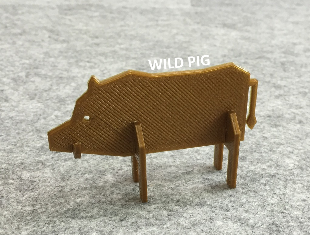 Free STL file Simple Animals 10・3D printer design to download・Cults
