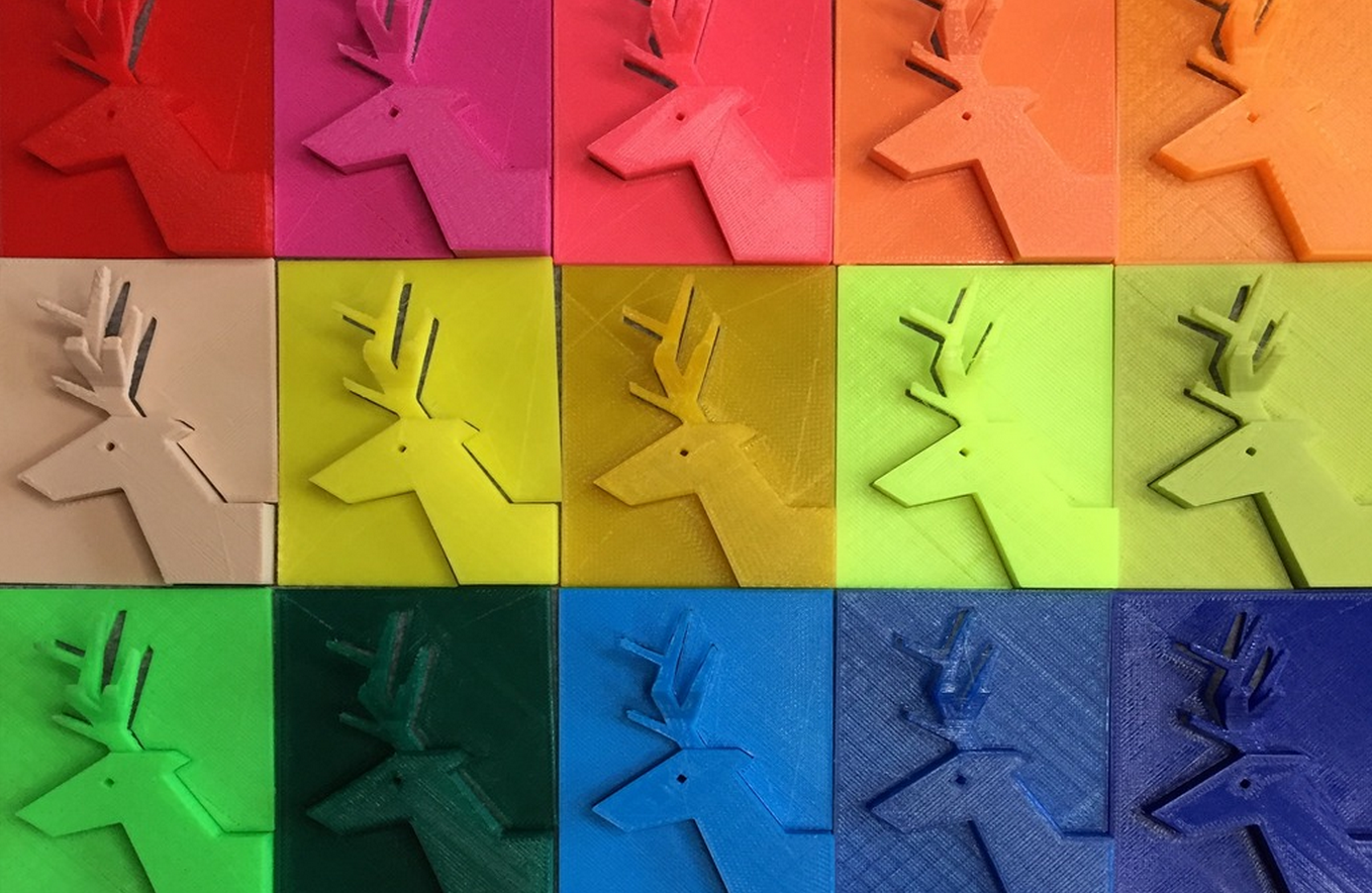 Free STL file The 2D & 3D tiles of deer.・3D print design to download・Cults