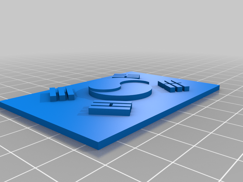 Free STL file 태극기 Taegeuggi_South Korea Flag・Object to download and to ...