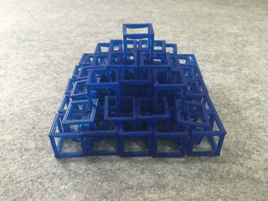 Free STL file Pyramid Cubes (Chainmail Cubes) with Tinkercad・Template ...