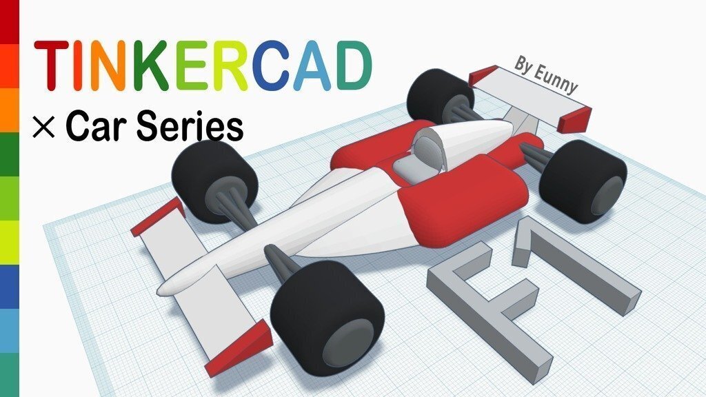 Fichier STL gratuit F1 Racing Car avec Tinkercad・Modèle imprimable en 3D à télécharger・Cults
