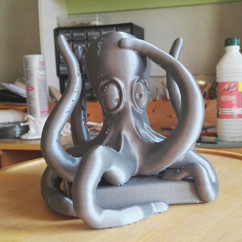 Download STL file Octopus • Design to 3D print ・ Cults