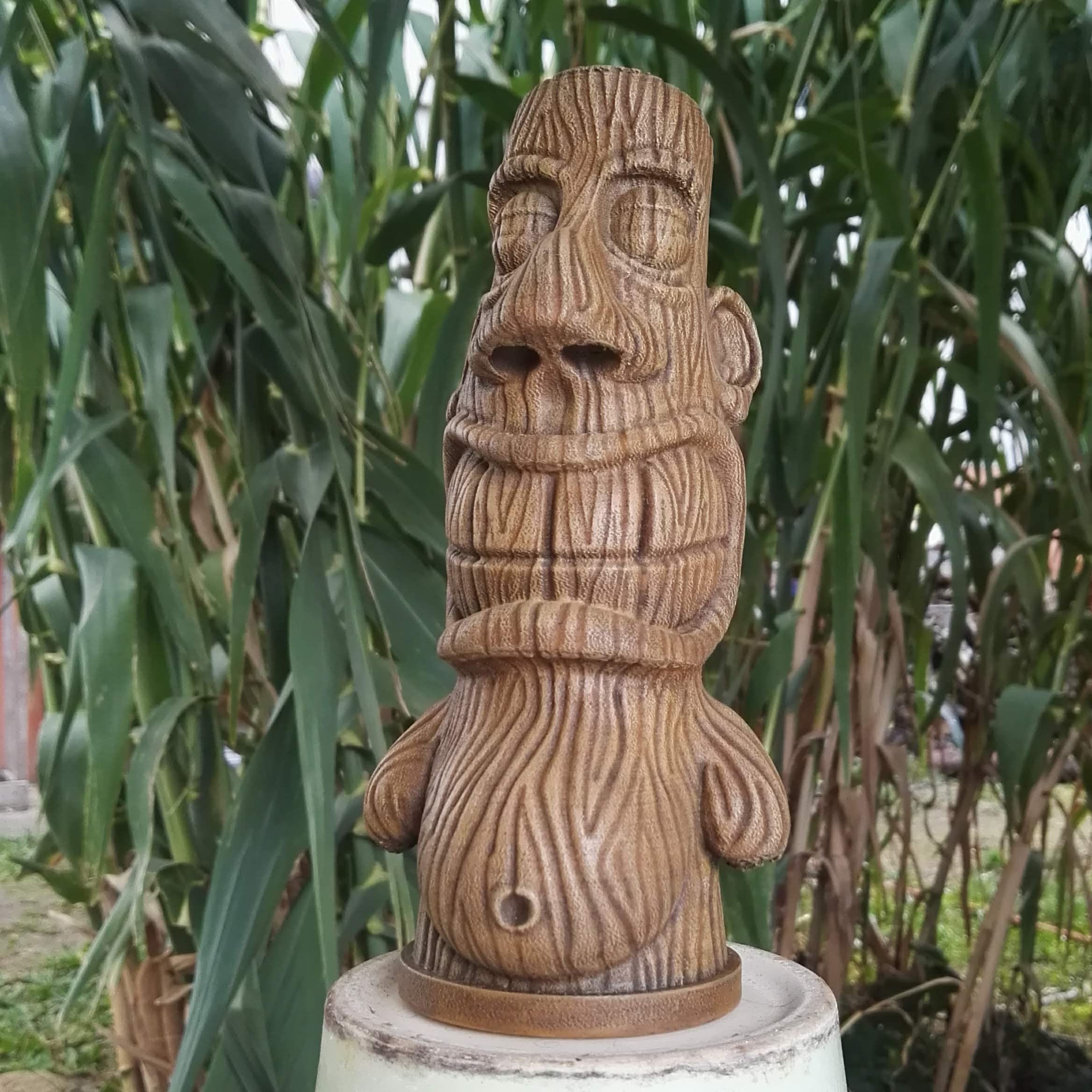 STL file A little tiki....・3D print model to download・Cults