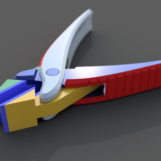 Download free STL file Print in Place Parallel Pliers + Multi Material ...