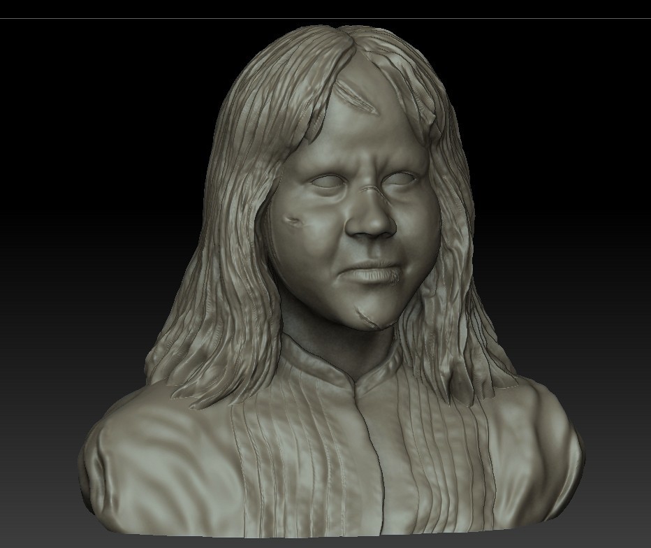 Fichier STL REGAN, L'EXORCISTE・Objet imprimable en 3D à télécharger・Cults
