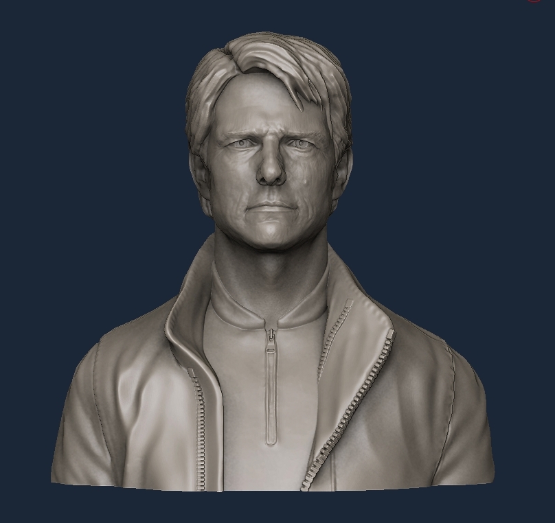 STL file TOM CRUISE ETHAN HUNT・3D print design to download・Cults