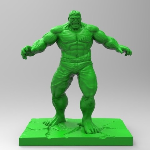 Download STL file HULK • 3D printable design ・ Cults