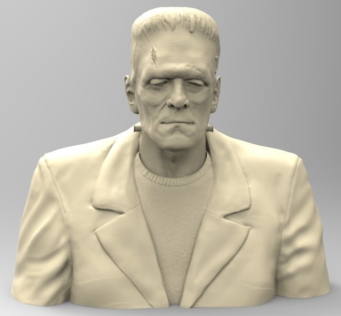 STL file FRANKENSTEIN 👹・3D printing template to download・Cults