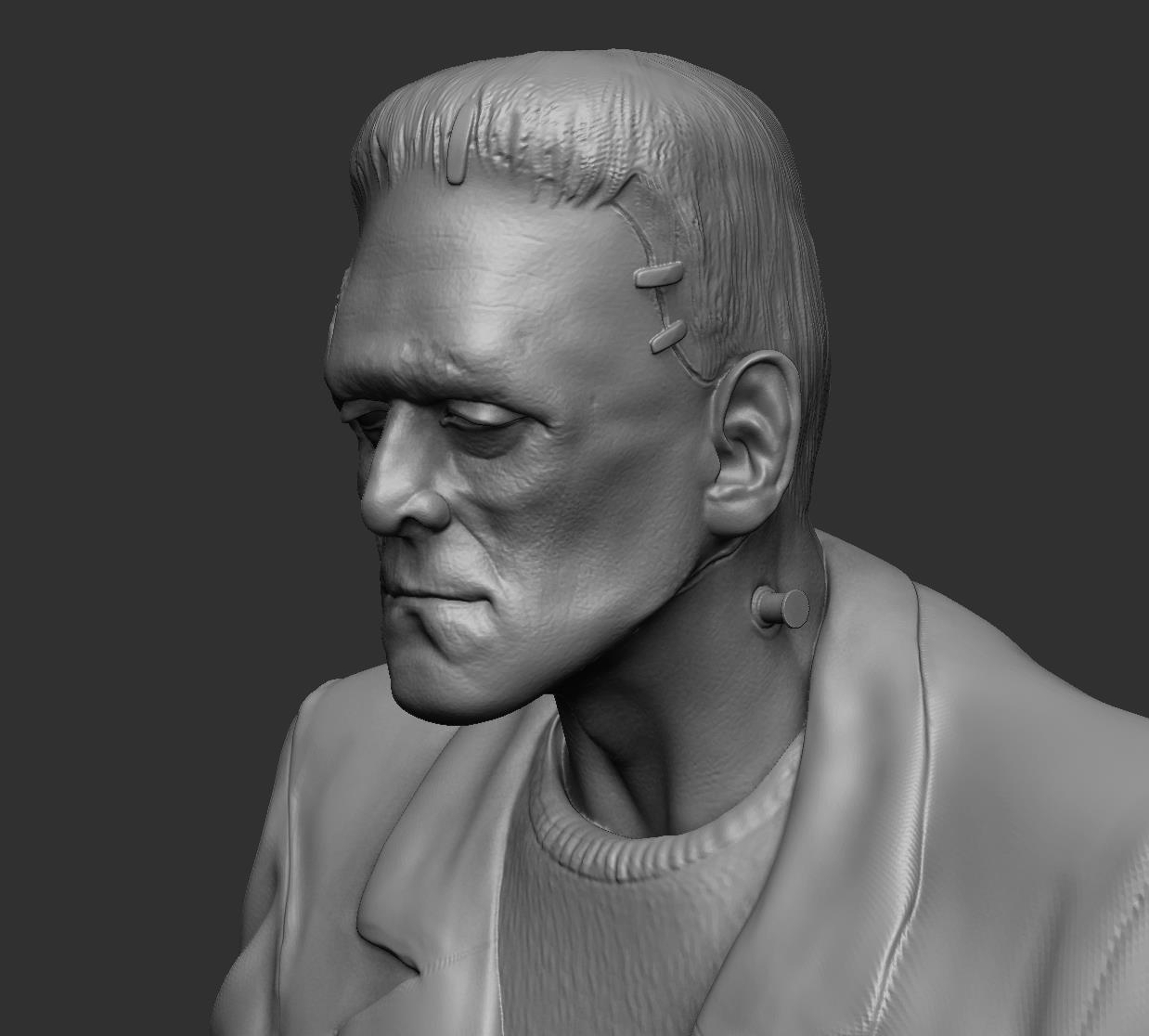STL file FRANKENSTEIN 👹・3D printing template to download・Cults