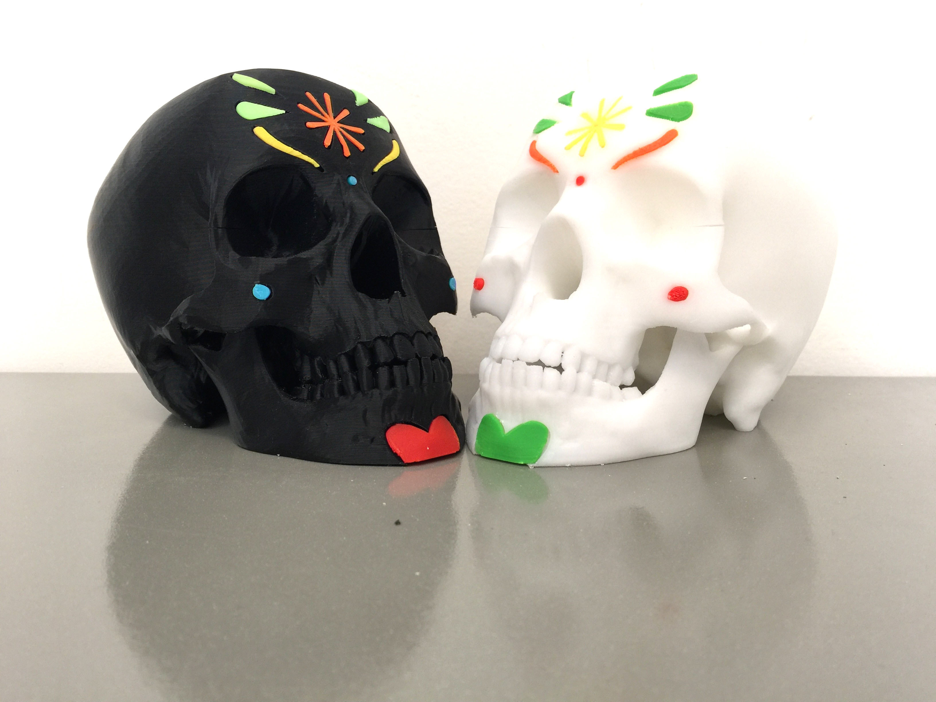 Free STL file Sugar Skull 💀・3D printing idea to download・Cults