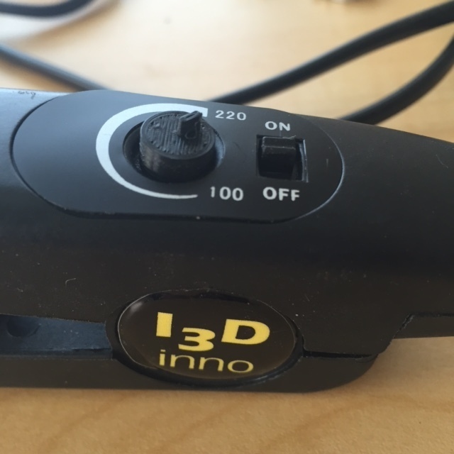 Free 3D file Temperature select knob for I3D inno filament welder 🪢・3D ...