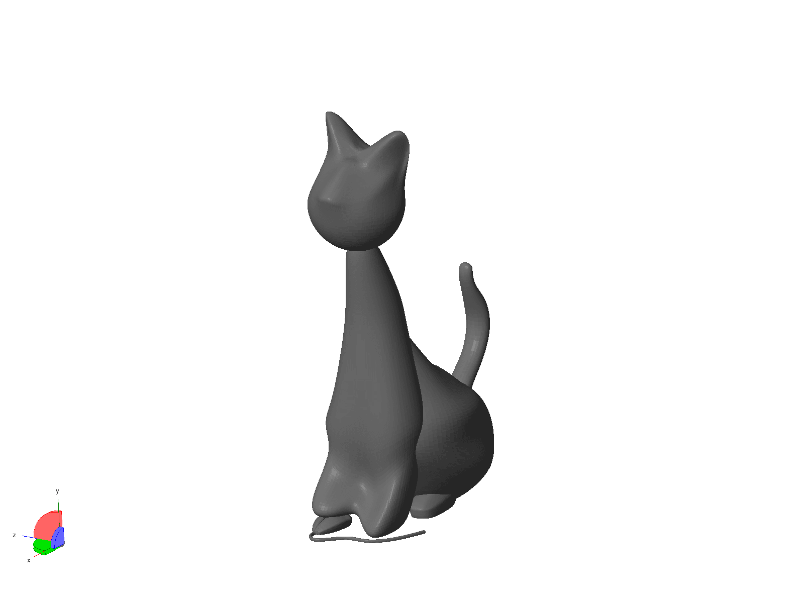 STL file Hector The Cat・Template to download and 3D print・Cults