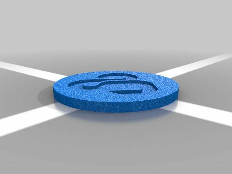 Free STL file quarter・Object to download and to 3D print・Cults