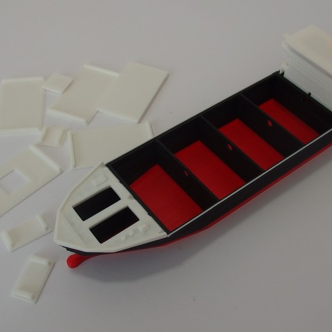 Download free STL file RS1: Cargo ship • Model to 3D print ・ Cults