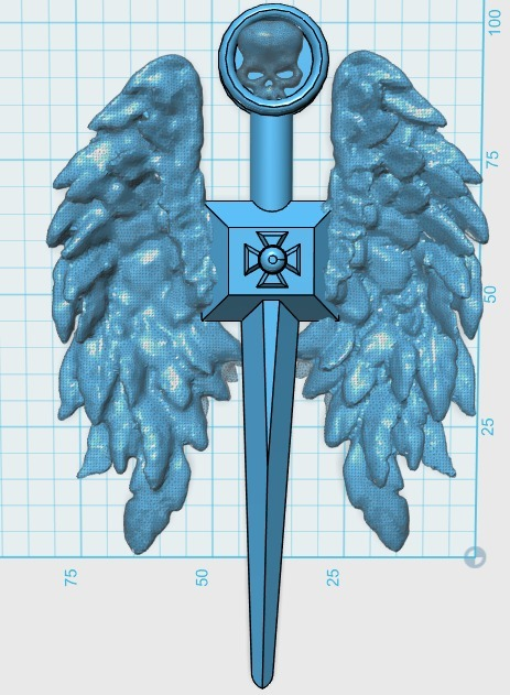 Free STL file Dark Ange 🎭・3D printer design to download・Cults