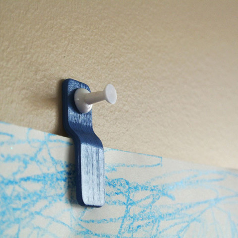 Download free STL file Wall mount paper clip • Object to 3D print ・ Cults