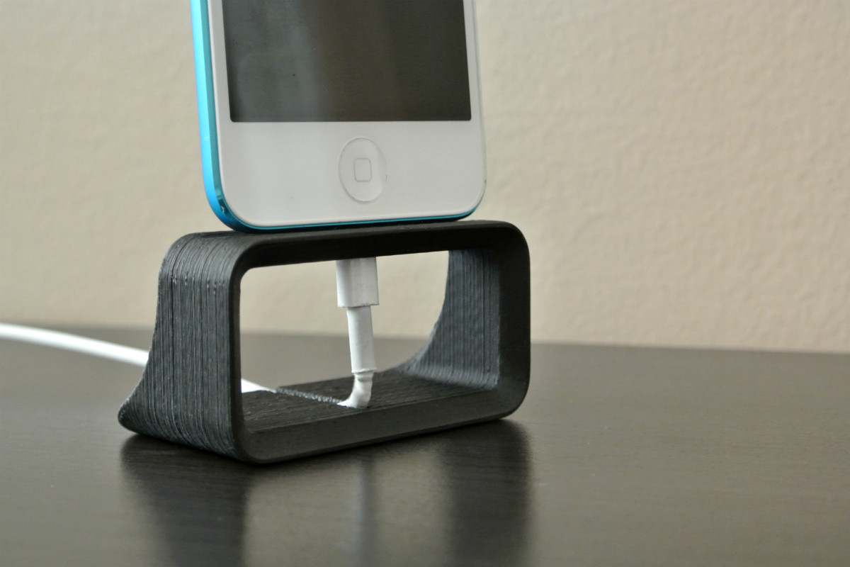 Download Stl File Iphone Dock Stand • 3d Printer Design ・ Cults