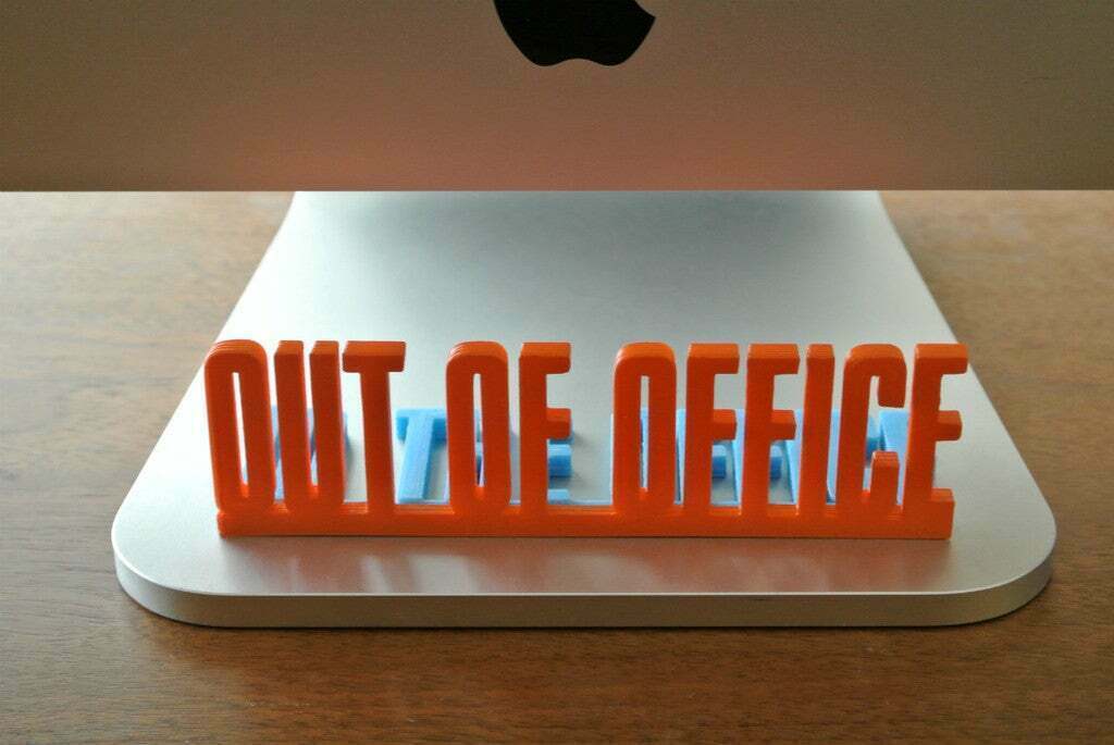 Free STL file Desk Sign・3D printing template to download・Cults